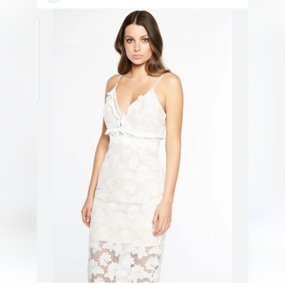 Bardot | Dresses | Nwt Bardot Vienna Lace Overlay Dress | Poshmark